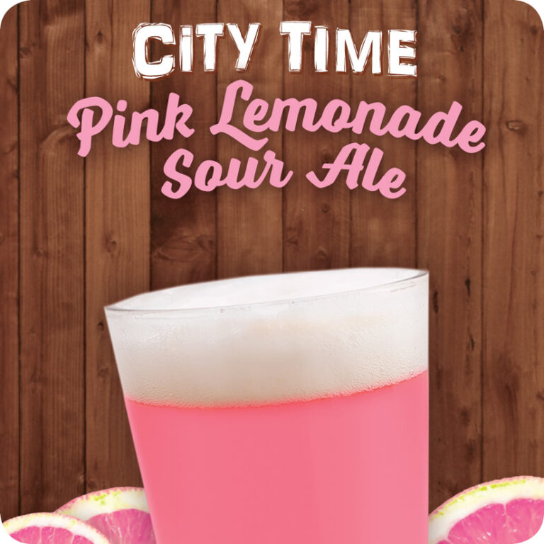 City Time Pink Lemonade Sour – Three Heads Brewing
